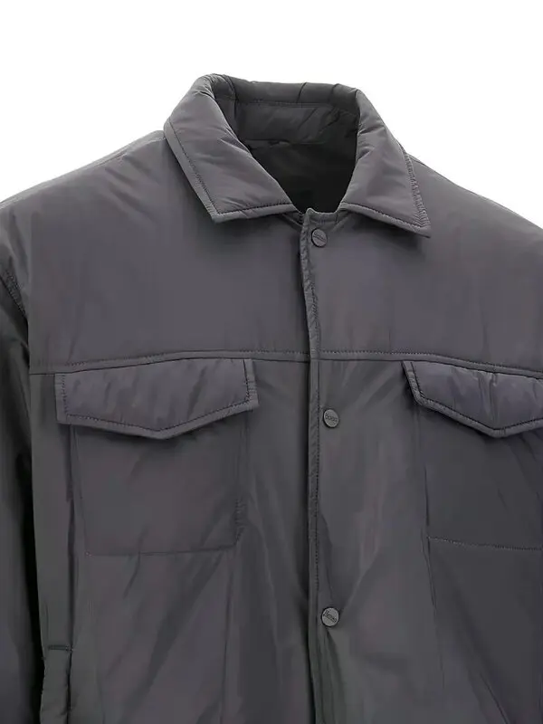 Herno Padded Shirt Jacket - Grey