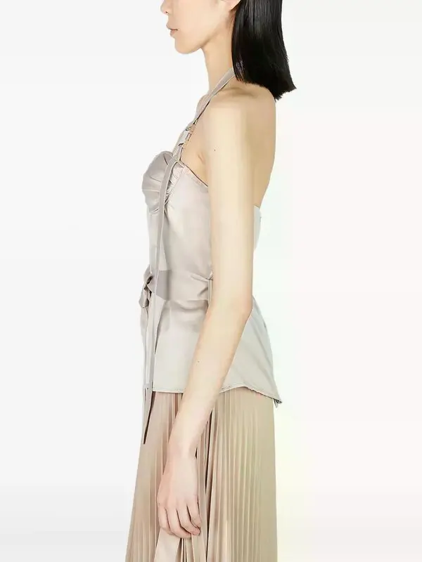Rokh Halterneck Corset Top