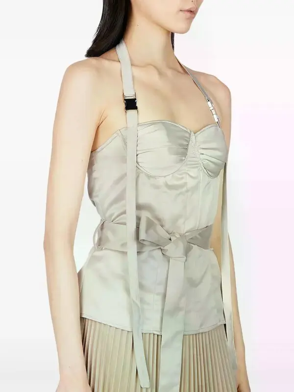 Rokh Halterneck Corset Top