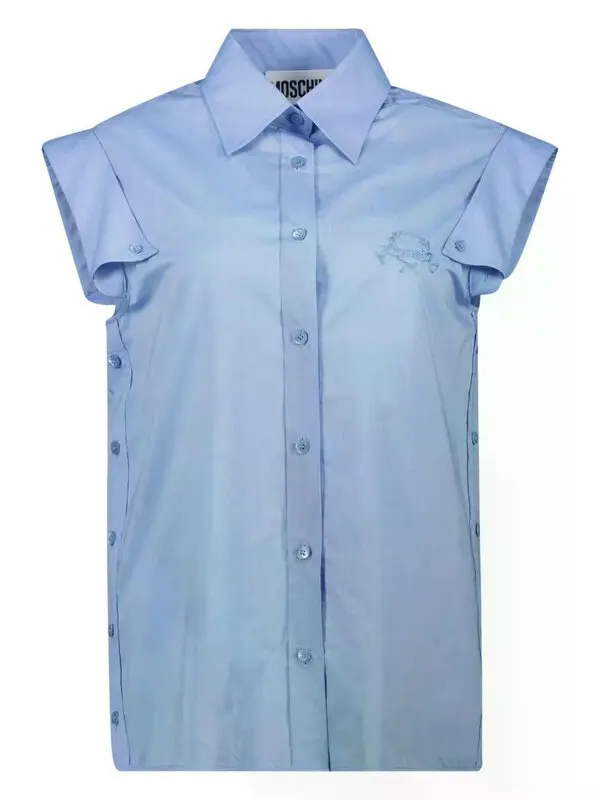 Moschino Embroidered Logo Shirt