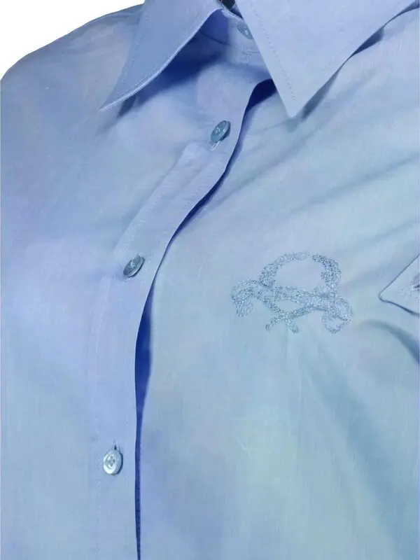 Moschino Embroidered Logo Shirt