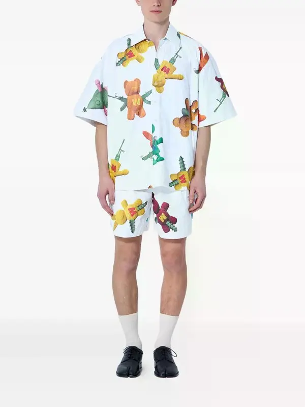 WALTER VAN BEIRENDONCK Graphic-print Shirt