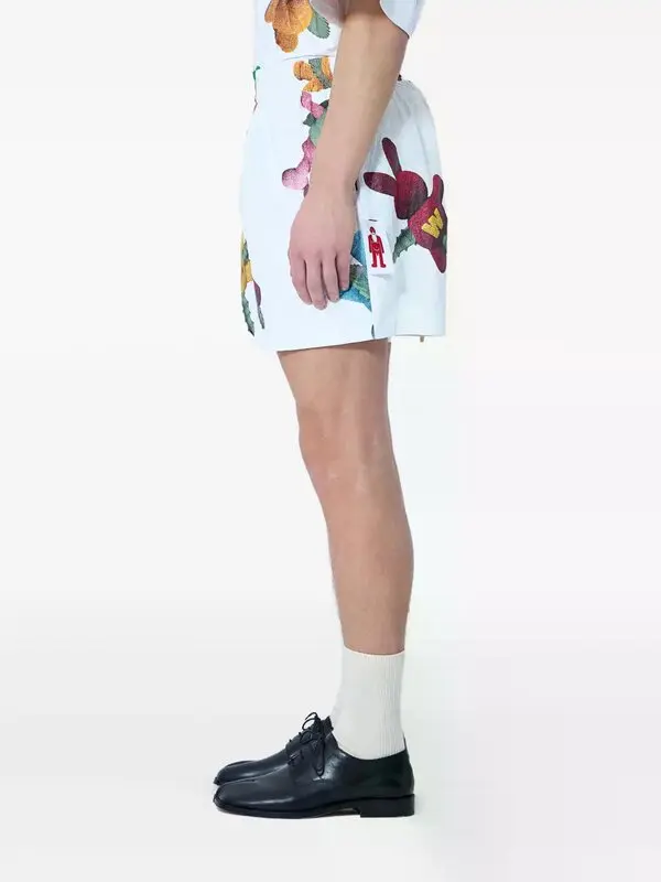 WALTER VAN BEIRENDONCK Printed Shorts