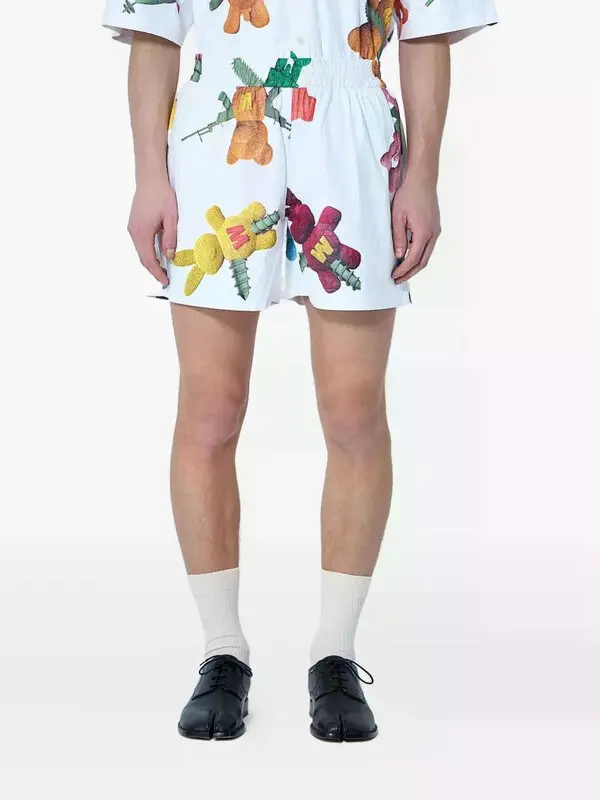 WALTER VAN BEIRENDONCK Printed Shorts