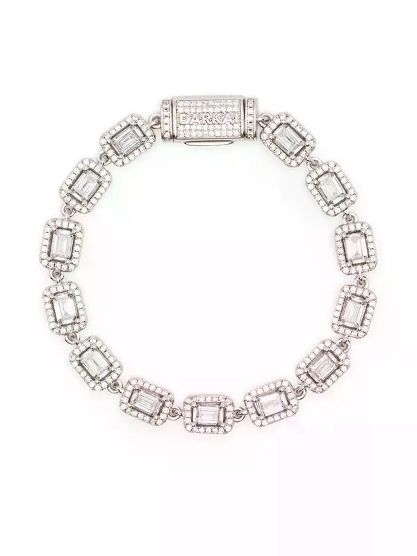 DARKAI Tennis Baguette Bracelet - Silver