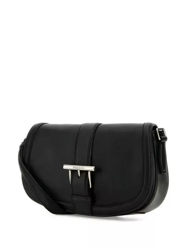 Alexander McQueen T-bar Shoulder Bag - Black