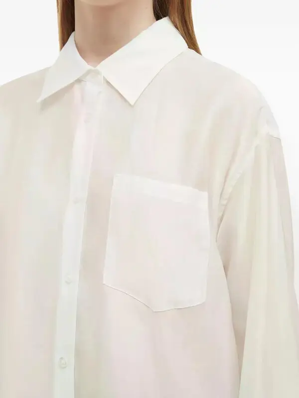 B+AB Tie-detail Button-up Shirt