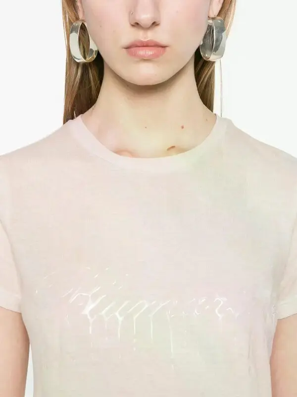Blumarine Logo Jersey T-shirt