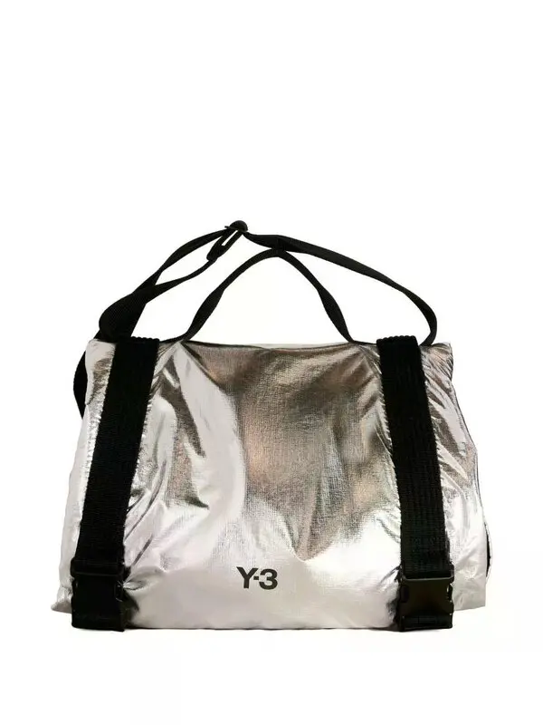 Y3 Metallic-finish Tote