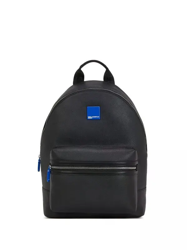 Karl Lagerfeld Logo Backpack - Black