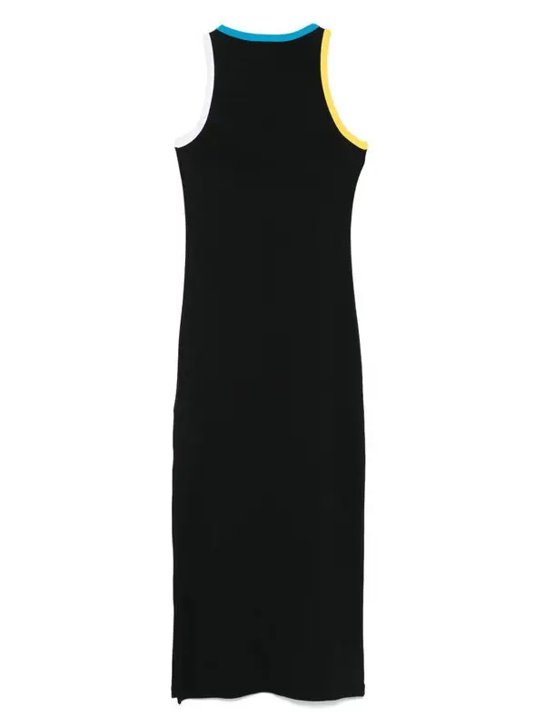 MSGM Contrasting-trim Maxi Dress