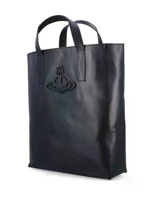 VIVIENNE WESTWOOD Medium Sarah Structured Tote - Blue