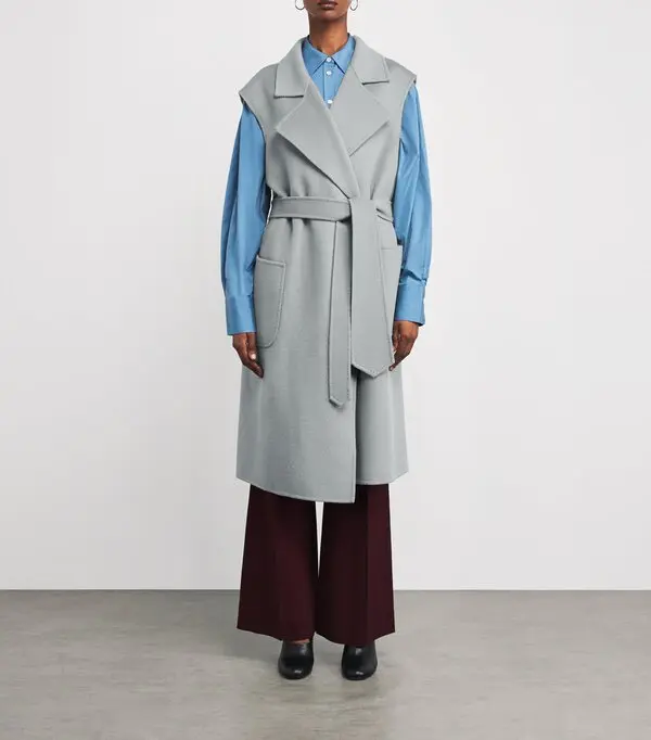 WOLK MORAIS Cashmere On Set Wrap Coat