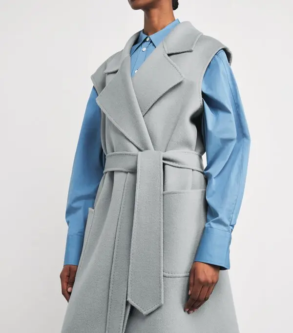 WOLK MORAIS Cashmere On Set Wrap Coat