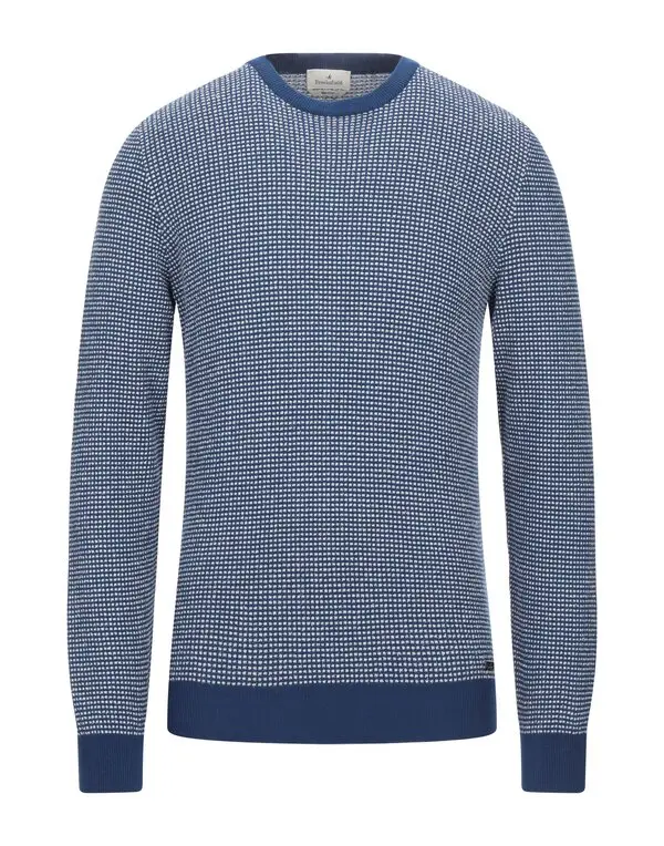 BROOKSFIELD Knitted Two-tone Sweater