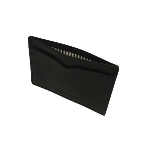 MADE FREE Leather Card Wallet - Black
