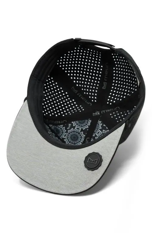 MELIN Coronado Hydrolite Performance Snapback Cap - Black