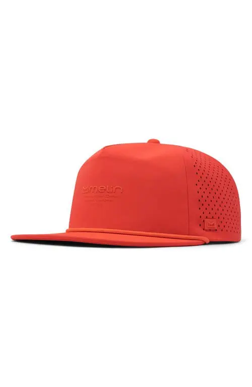 MELIN Coronado Hydrolite Performance Snapback Cap - Infrared