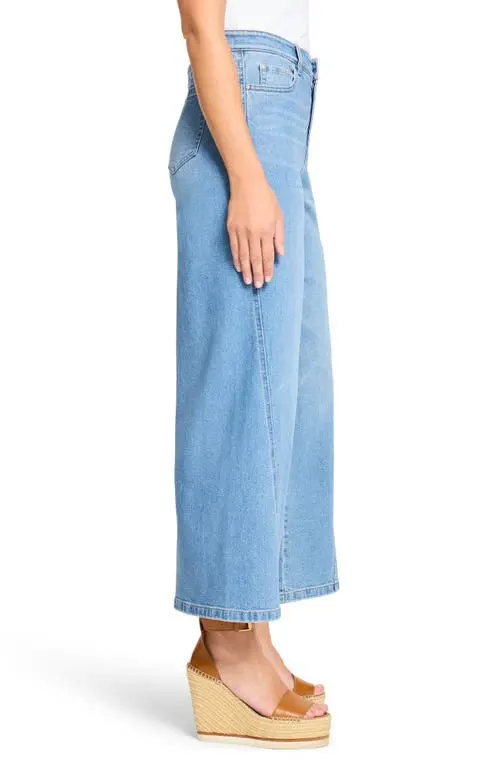 NIC+ZOE Forward Seam Weekend Wide Leg Ankle Jeans