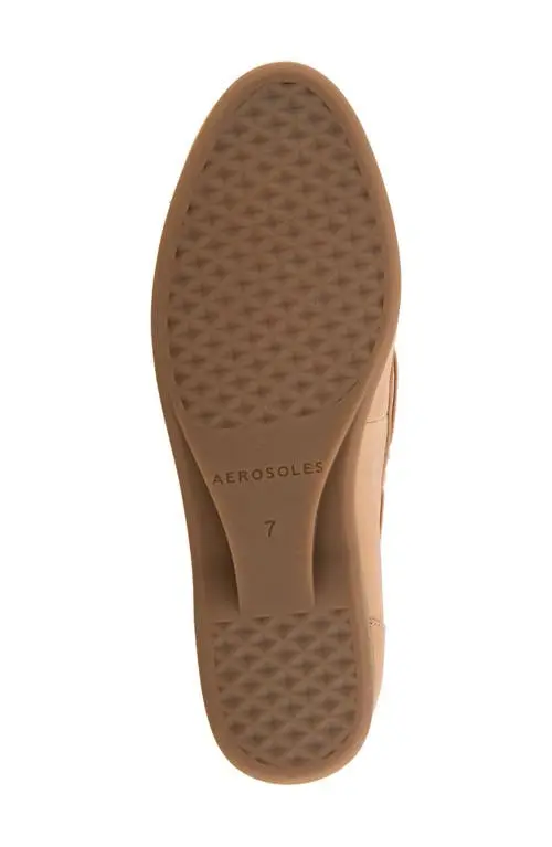 Aerosoles Barita Loafer - Beige Bisque Leather
