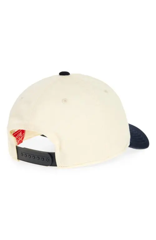 American Needle Sweat Club Cotton Baseball Cap - Ivory / Navy