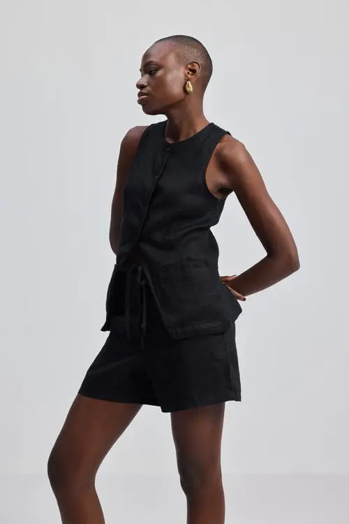 REISTOR Drawstring Pocket Shorts