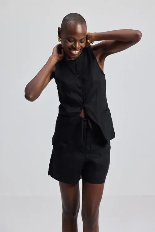 REISTOR Drawstring Pocket Shorts