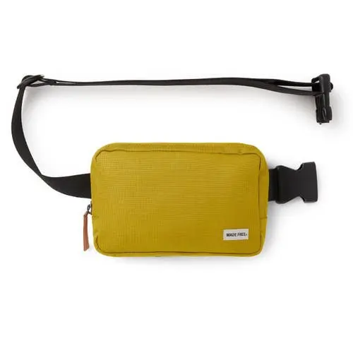 MADE FREE Recycled Plastic Bottle Hip Pack - Mustard