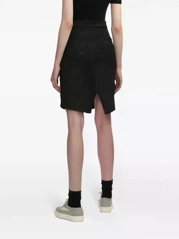 Rick Owens Denim Skirt - Black