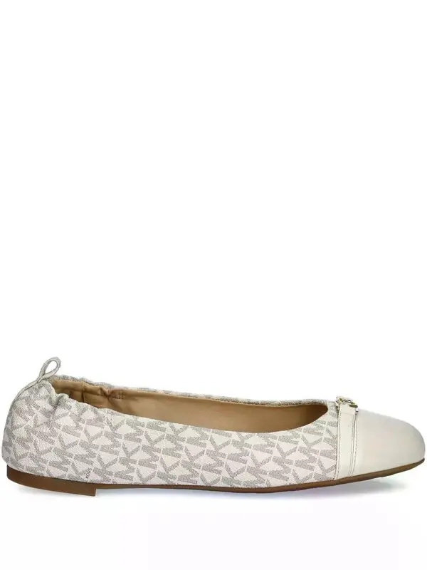 Michael Kors Monogrammed Ballet Flats