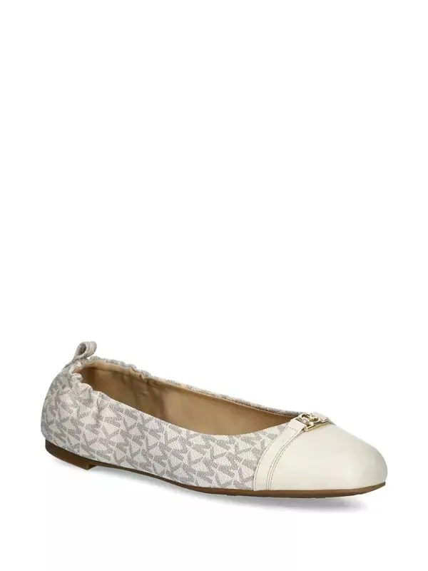 Michael Kors Monogrammed Ballet Flats