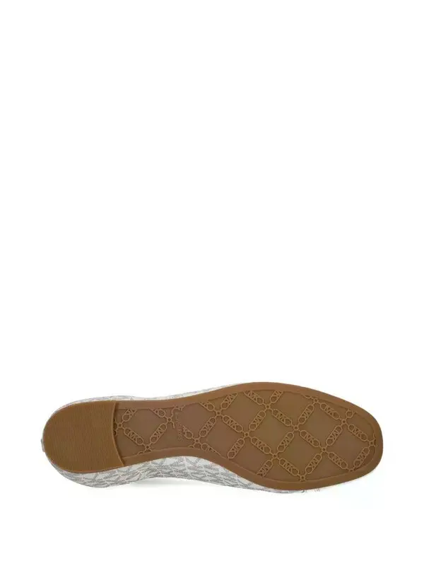 Michael Kors Monogrammed Ballet Flats