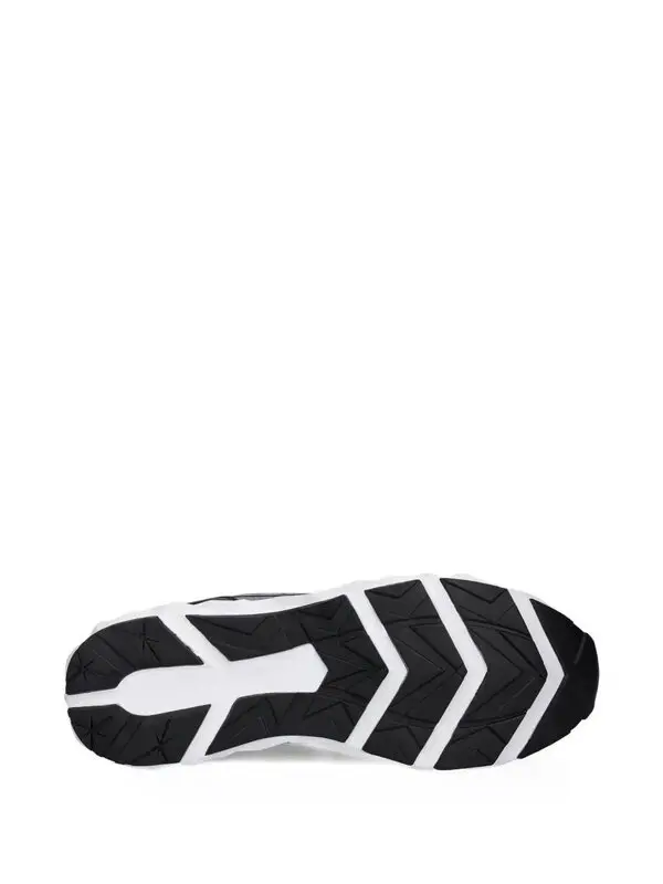 EA7 Kombat Mesh-panel Sneakers - Black