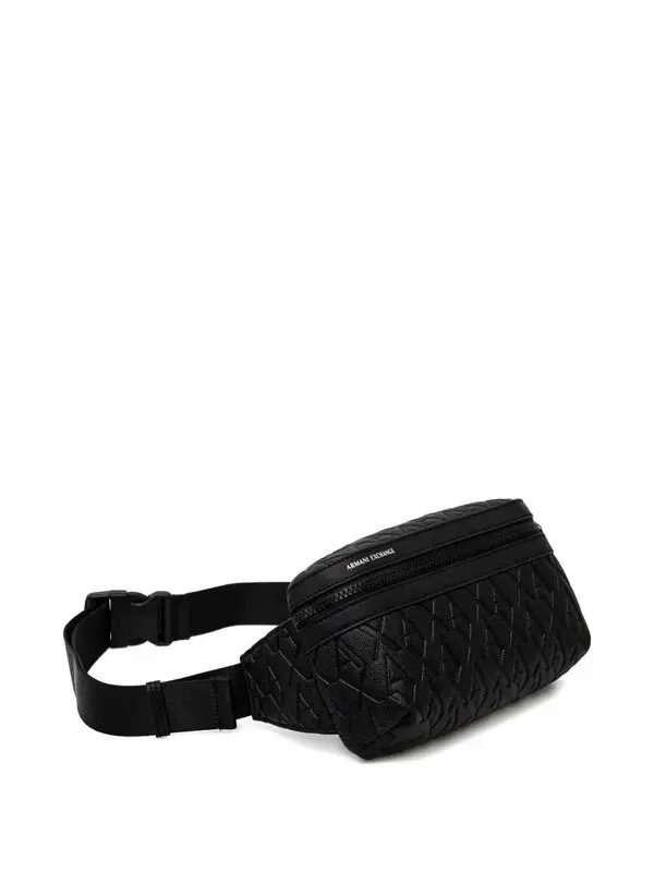 Armani Exchange Logo-patterned Belt Bag
