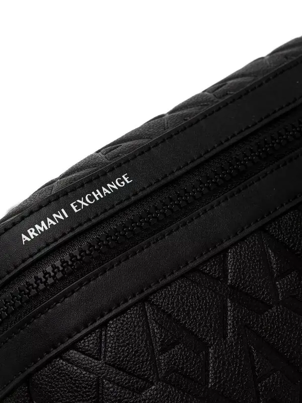 Armani Exchange Logo-patterned Belt Bag