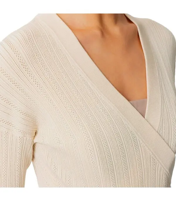 Elisabetta Franchi Knitted Top With V-neck