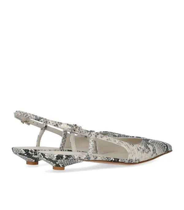 SERGIO LEVANTESI Flavia Roccia Slingback Ballerina