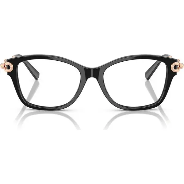 Tiffany & Co. 53mm Butterfly Optical Glasses - Black /demo Lens
