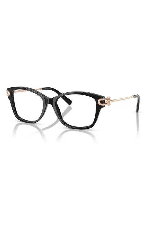 Tiffany & Co. 53mm Butterfly Optical Glasses - Black /demo Lens