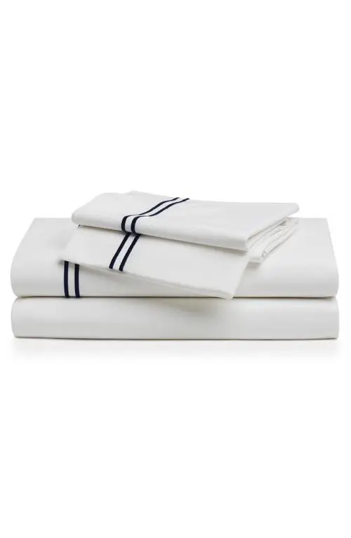 PETITE PLUME Signature Collection Sheet Set - White