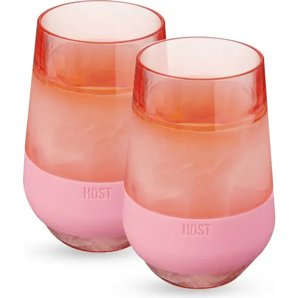 HOST Wine Freeze Xl Cooling Cup Set Of 2 - Tinted Blush