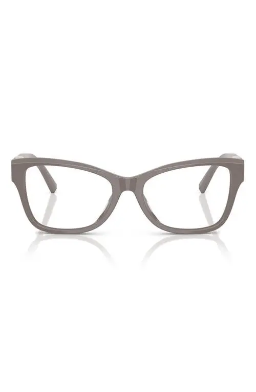 Tiffany & Co. 54mm Butterfly Eyeglasses - Chocolate Truffle / Demo Lens
