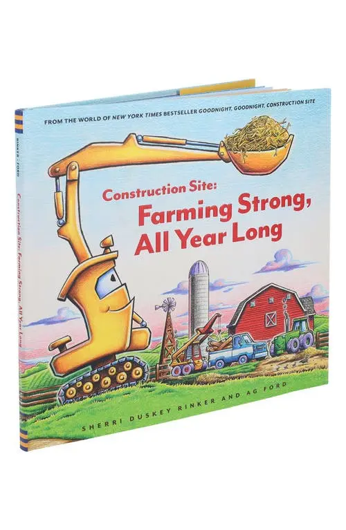 CHRONICLE BOOKS Construction Site: Farming Strong All Year Long' Book - Multi