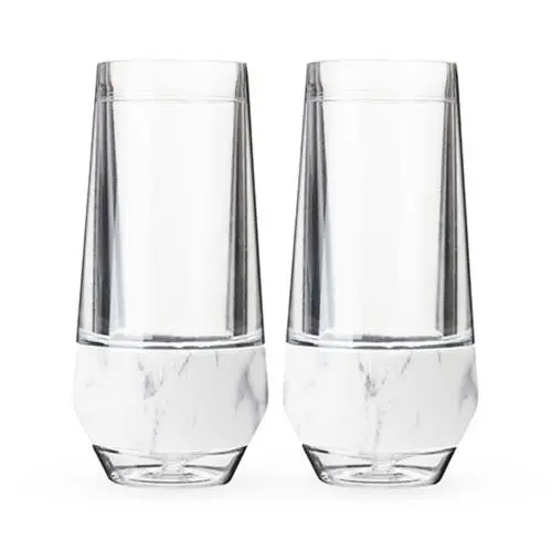 HOST Champagne Freeze Cooling Cup Set Of 2