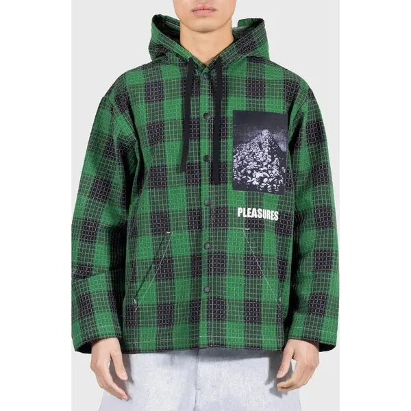 PLEASURES Virtual Hooded Shirt