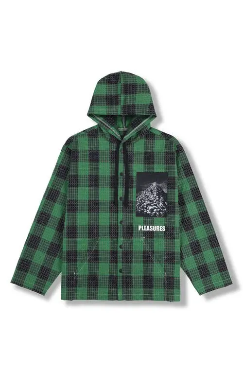 PLEASURES Virtual Hooded Shirt