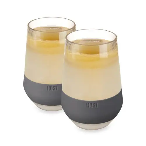 HOST Wine Freeze Xl Cooling Cup Set Of 2 - Gray