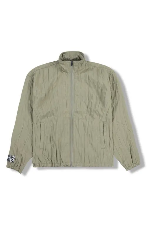 PLEASURES Rescue Pleated Track Jacket