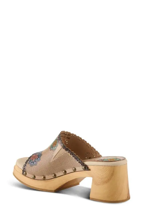SPRING STEP SHOES Retrostar Platform Slide Sandal