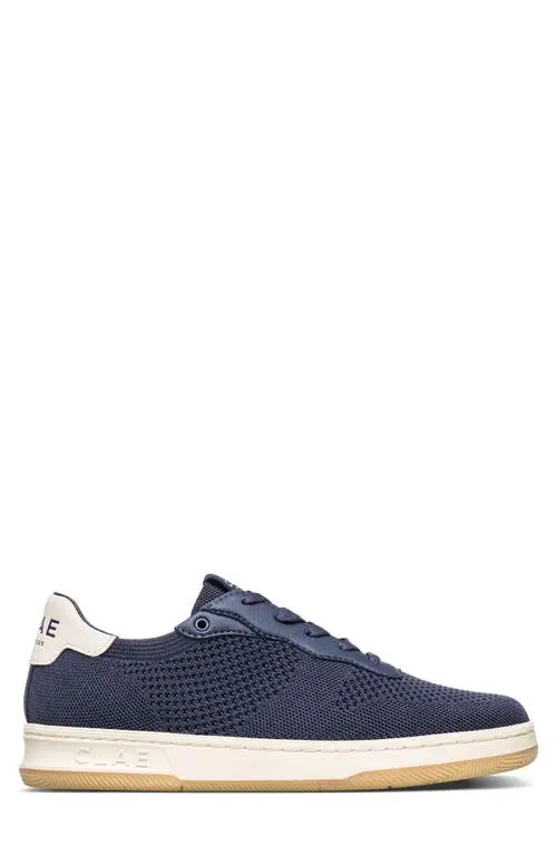 Clae Malone Knit Low Top Sneakers - Navy Cactus